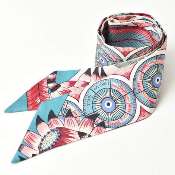 Hermes | Accessories | Hermes Twilly Scarf Muffler Hermes Silk Twill ...